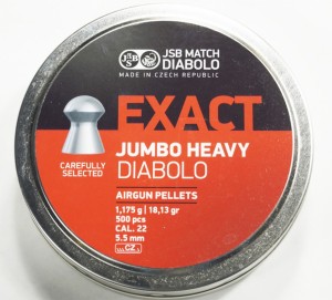 Пули JSB Jumbo Heavy Diabolo 5.5 mm | CO2 магазин